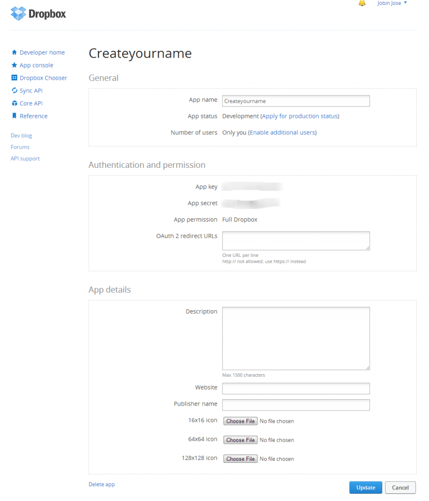 Dropbox File Upload Api Using Php Oauth Walkswithme
